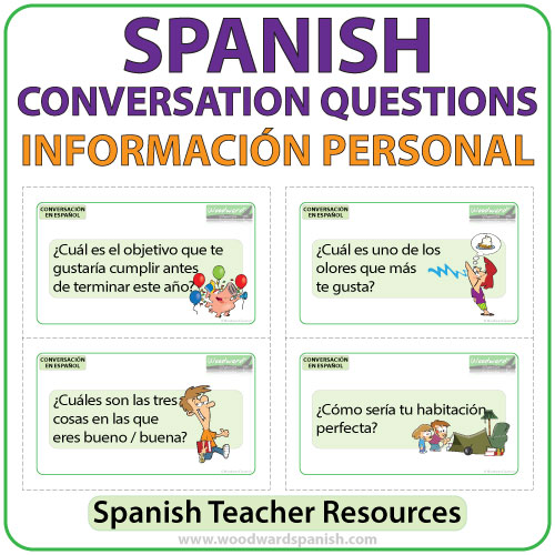 Spanish Conversation Questions Personal Information Woodward Spanish Spanish Conversation Questions Personal Information Woodward Spanish